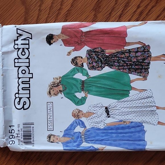 Simplicity | Other | Vintage Simplicity Easy Sew Dress Three Lengths ...